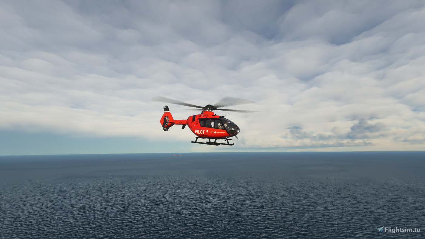 H135 PILOT OFFSHORE HARBOUR LIFT for Microsoft Flight Simulator | MSFS