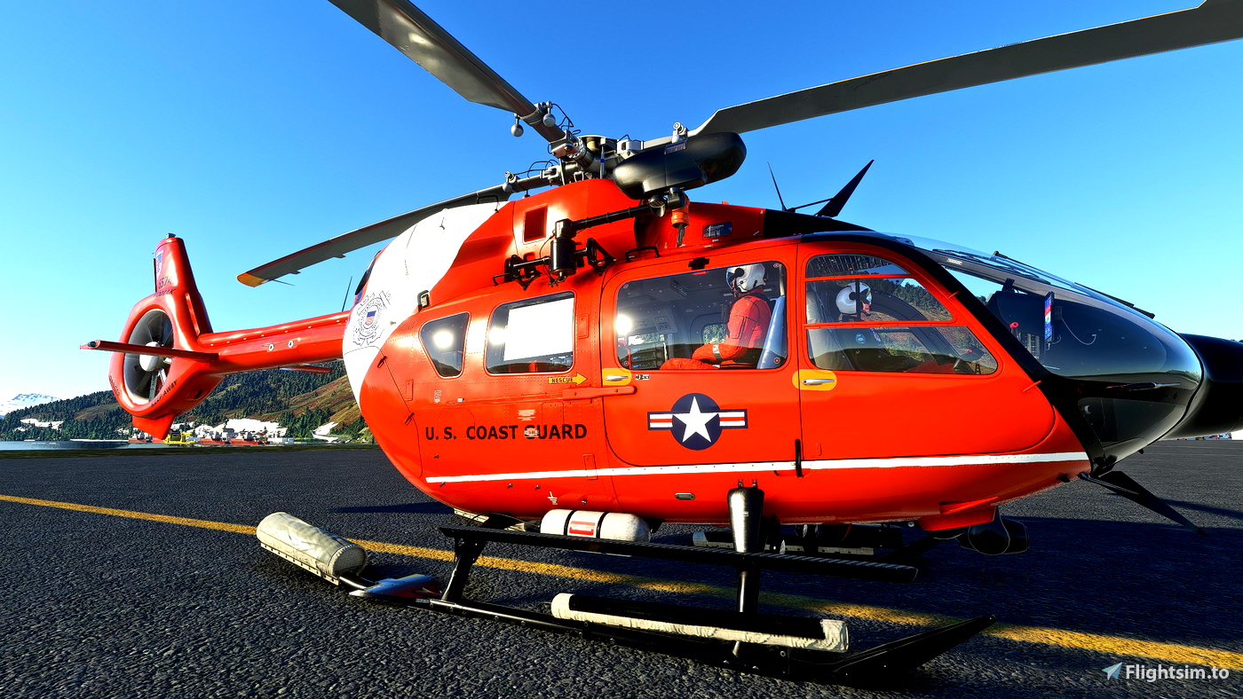 H145 Coast Guard Kodiak Action Pack For Microsoft Flight Simulator Msfs