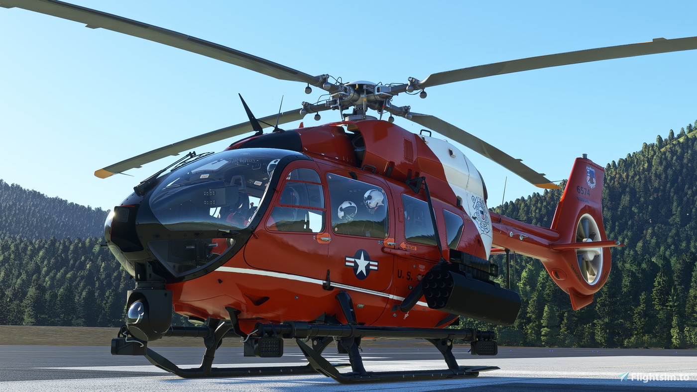 H145 Coast Guard Kodiak Action Pack For Microsoft Flight Simulator Msfs