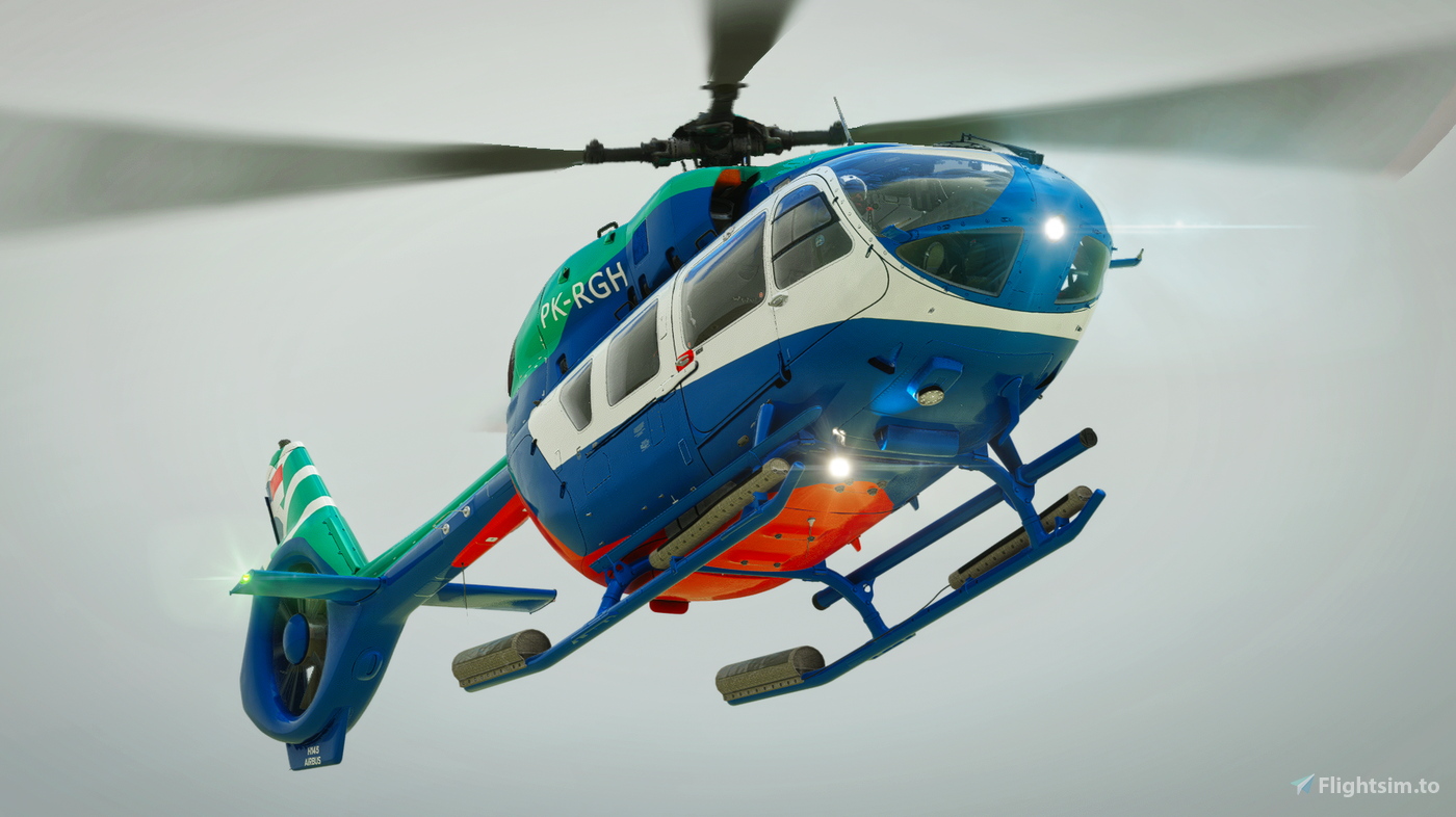 H145 - Indonesia PK-RGH [CIV/Offshore] for Microsoft Flight Simulator ...