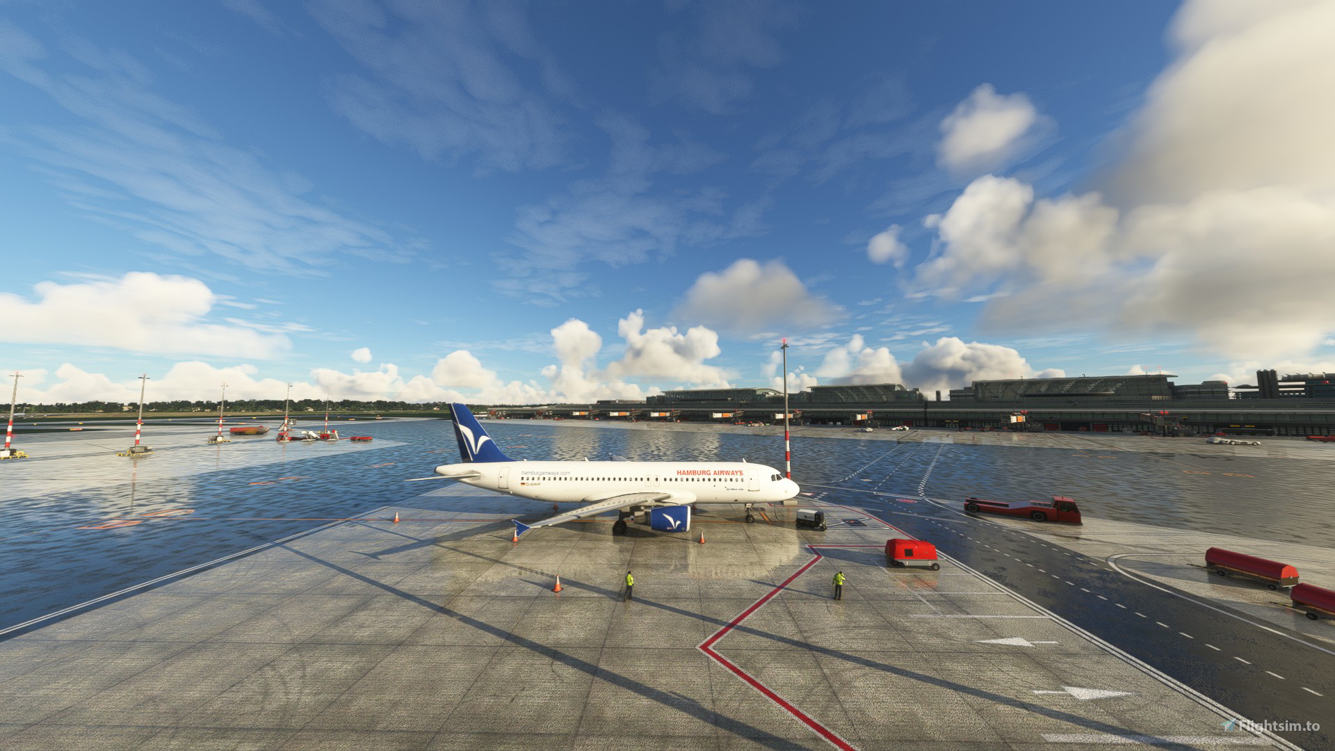 Hamburg Airways D-AHHF | 8K | Cabin for Microsoft Flight Simulator | MSFS