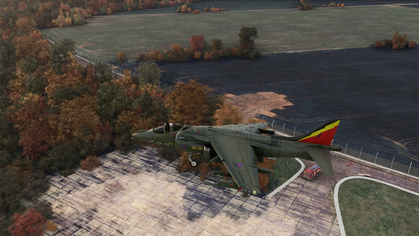 Harrier GR9 ZG859 Royal Air Force, 4 Sqn. for Microsoft Flight ...