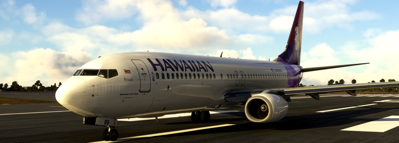 HAWAIIAN AIRLINES N489HA (FICTIONAL) 8K for Microsoft Flight Simulator ...