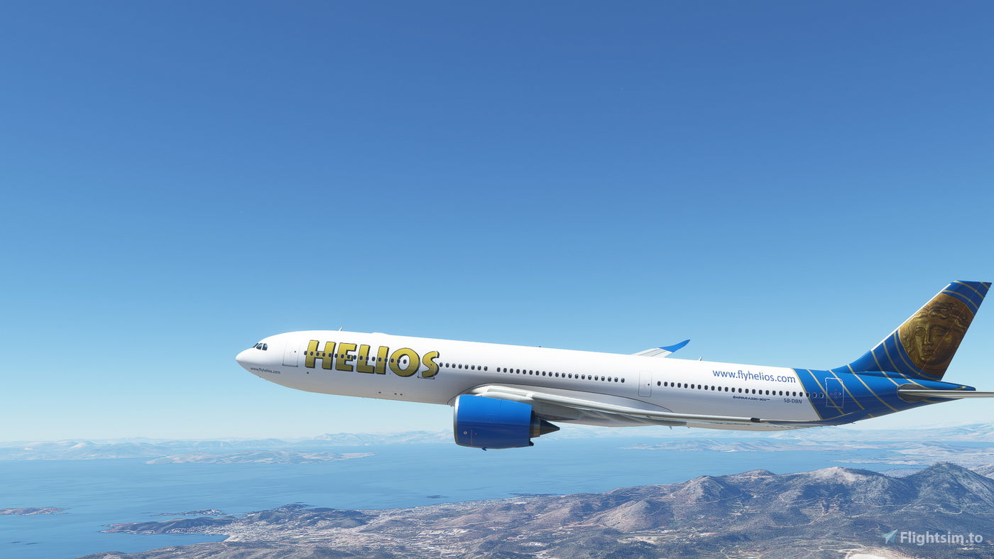 Headwind A330-900neo Helios Airways 8K for Microsoft Flight Simulator ...