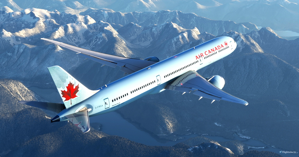 Heavy Division 787-10 Air Canada for Microsoft Flight Simulator | MSFS