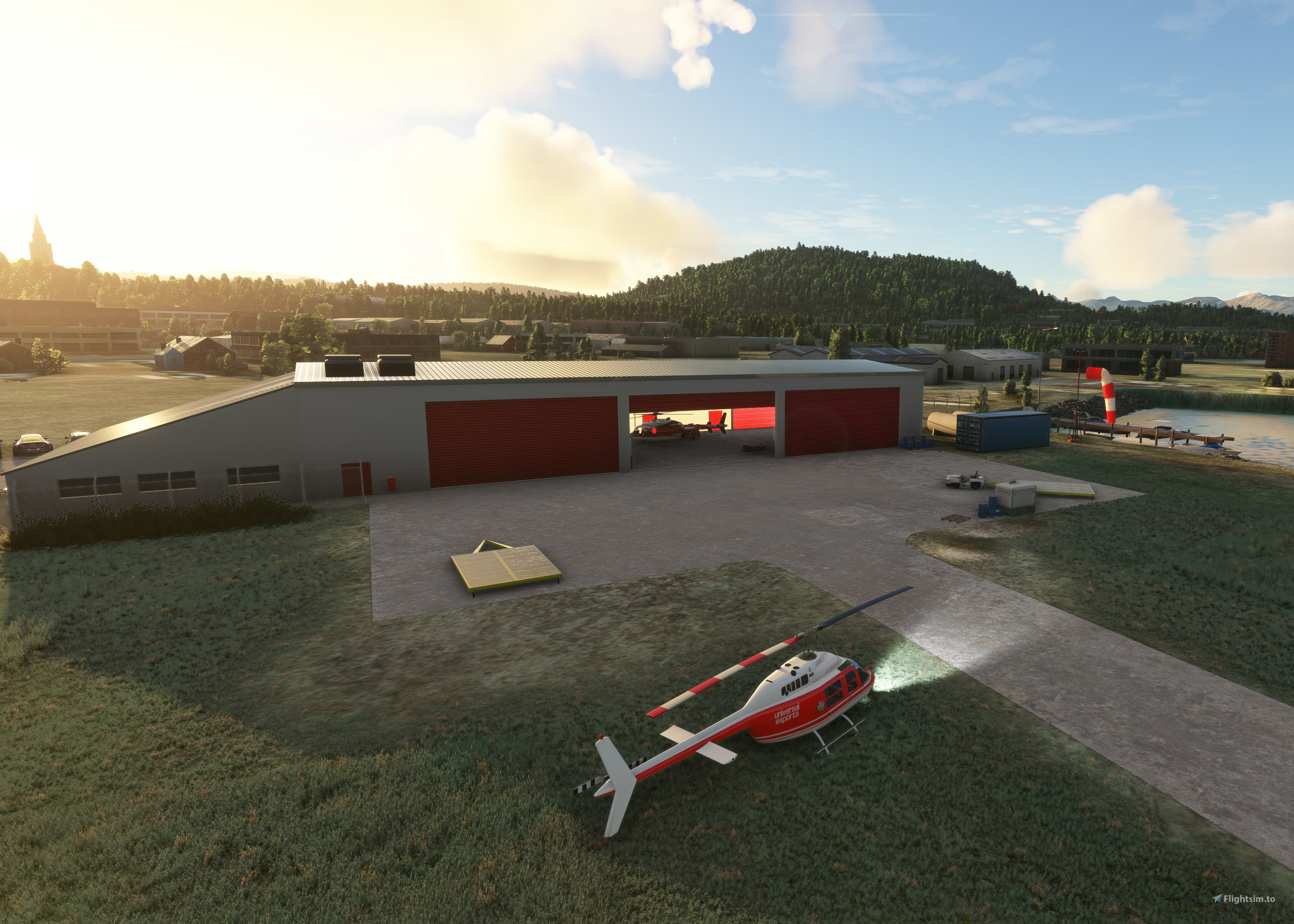 Heli Team Harstad Heliport (Norway) » Microsoft Flight Simulator