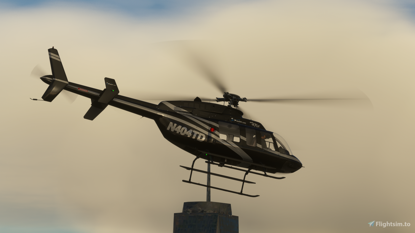 HeliNY (Helicopter New York) N404TD - Bell 407 for Microsoft Flight ...