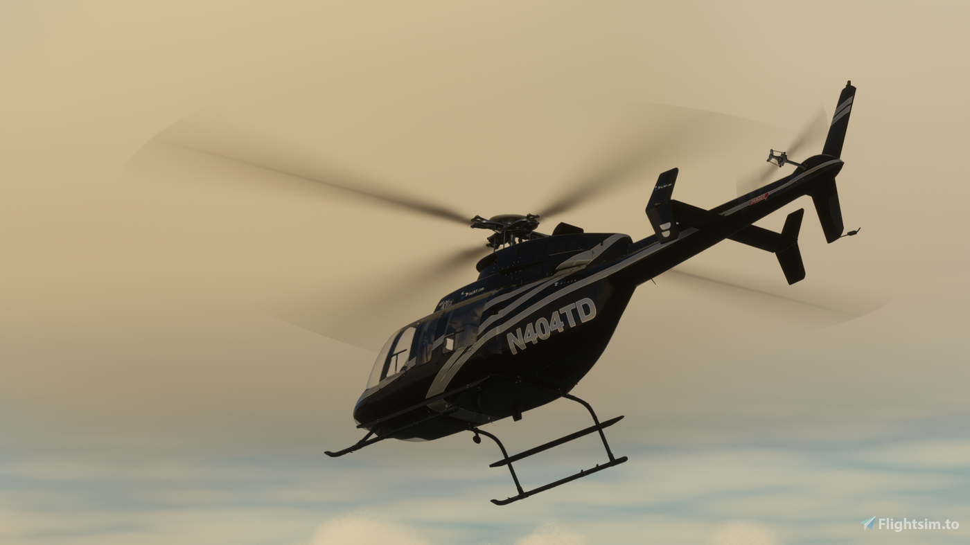 HeliNY (Helicopter New York) N404TD - Bell 407 for Microsoft Flight ...