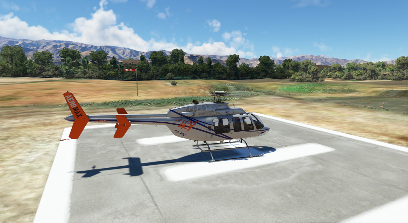 Helipuerto Las Brisas de Chicureo SHBC for Microsoft Flight Simulator ...