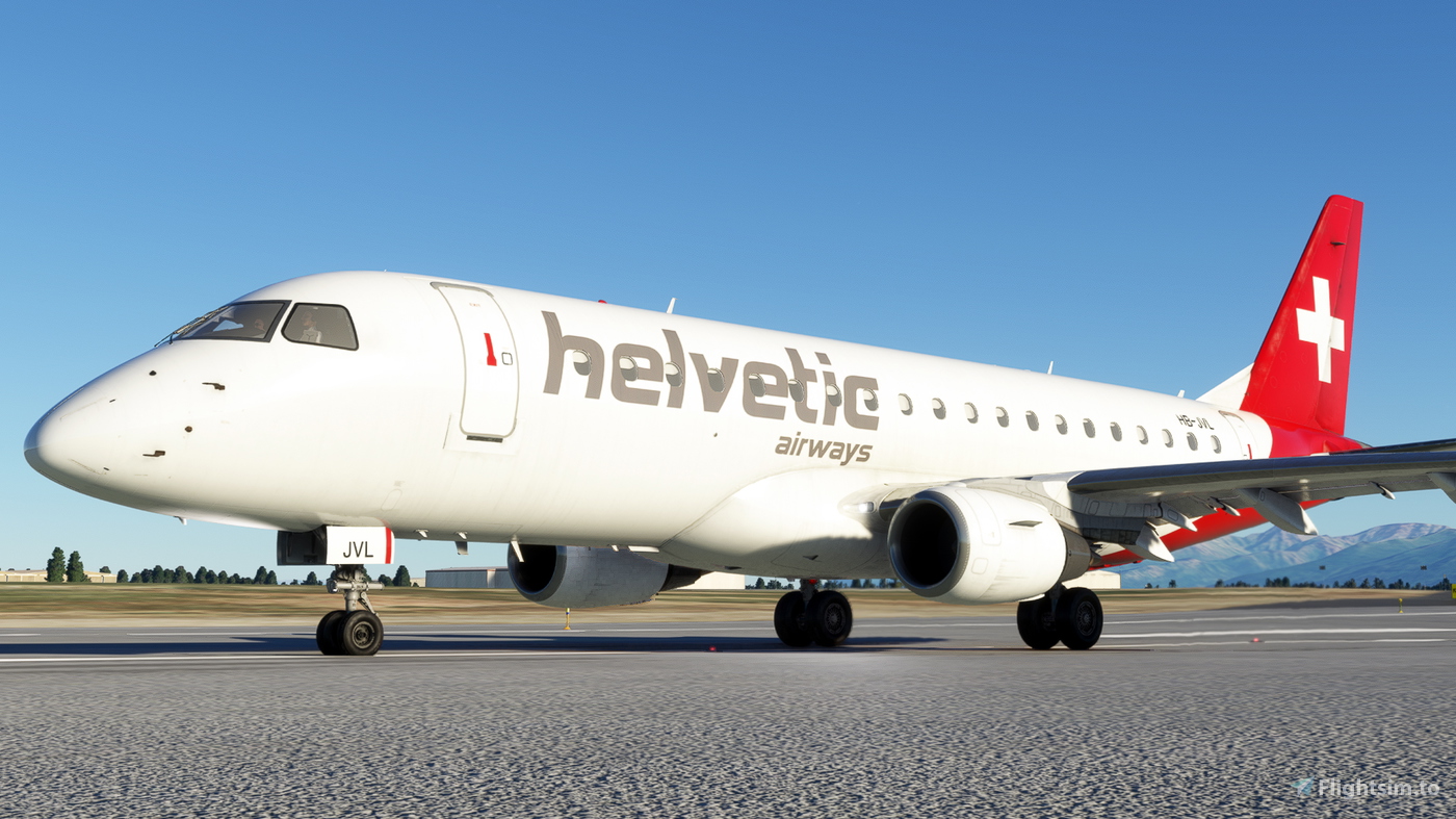 Helvetic Airways Short Winglets Fleet Pack - FSS E175 for Microsoft ...