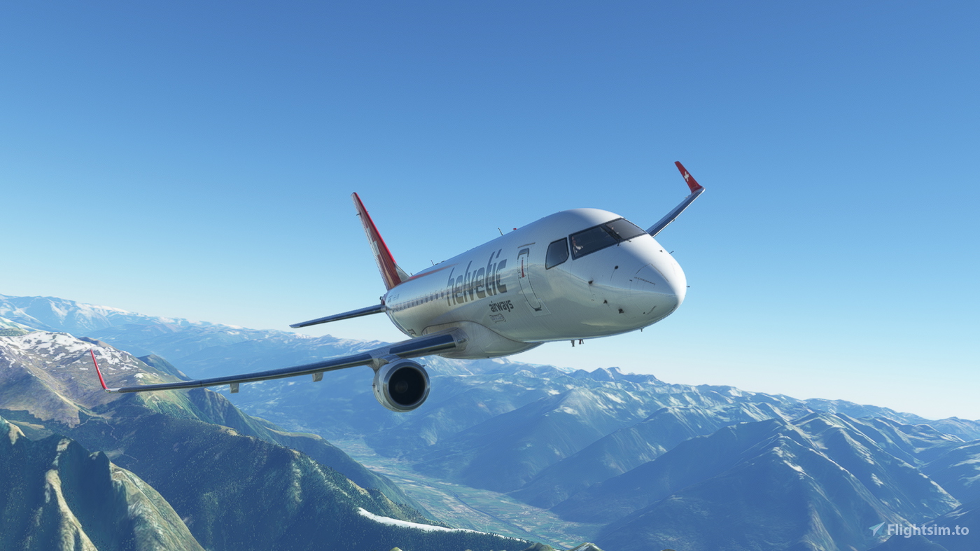 Helvetic Airways Short Winglets Fleet Pack - FSS E175 for Microsoft ...