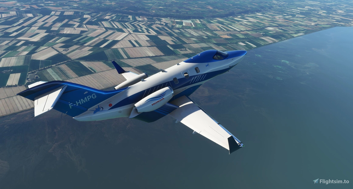 Honda Jet Metal Blue for Microsoft Flight Simulator | MSFS