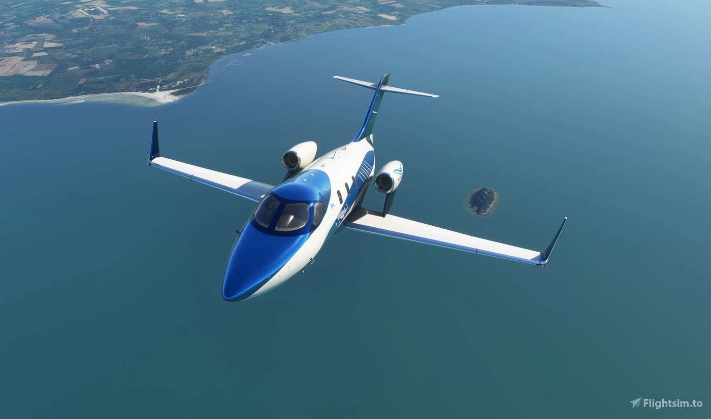 Honda Jet Metal Blue for Microsoft Flight Simulator | MSFS