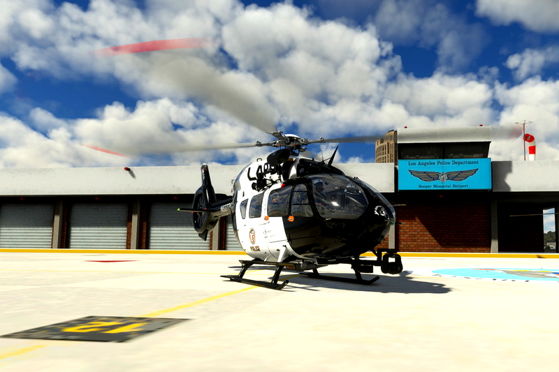 HPG Airbus H145 AP Livery "LAPD Firefighting, Civilian Cargo, Offshore ...