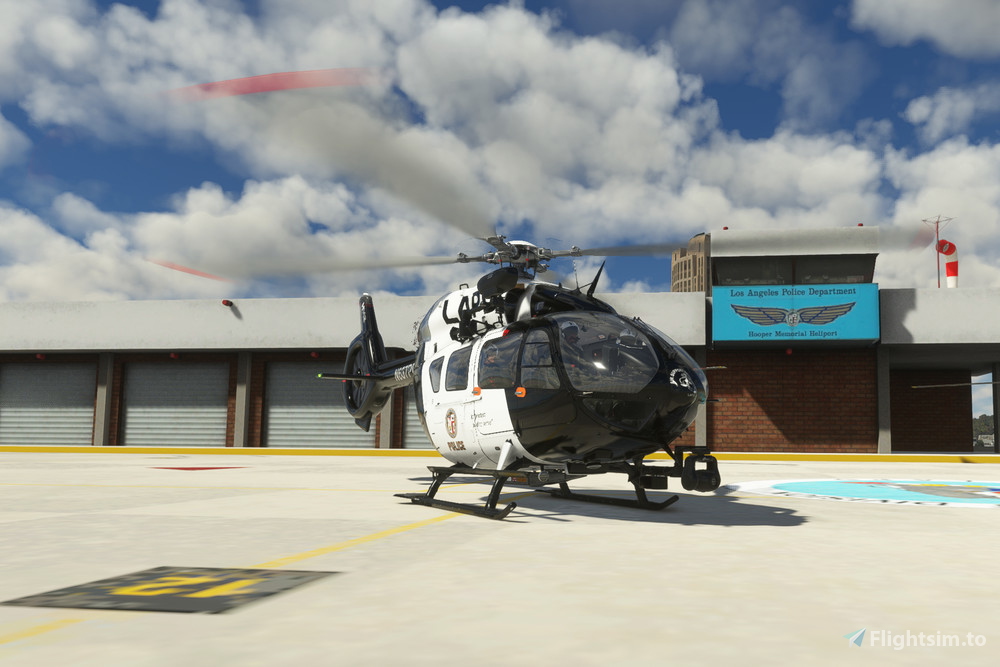 HPG Airbus H145 AP Livery "LAPD Firefighting, Civilian Cargo, Offshore ...