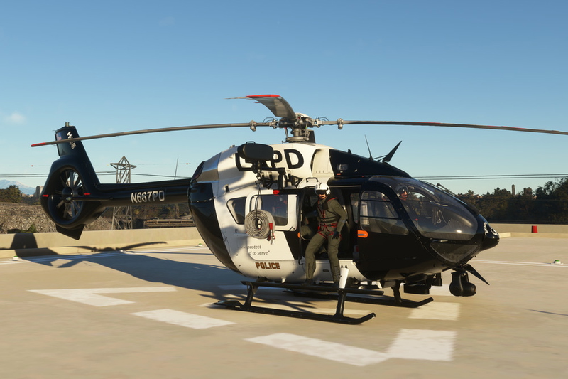 HPG Airbus H145 AP Livery "LAPD Firefighting, Civilian Cargo, Offshore ...