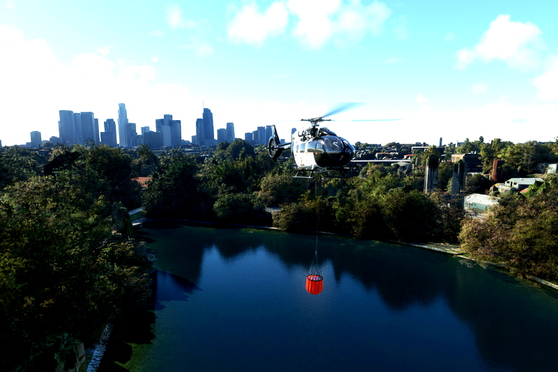 HPG Airbus H145 AP Livery "LAPD Firefighting, Civilian Cargo, Offshore ...