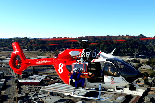 HPG Airbus H145 BP/AP Livery "LAFD Civilian, EMS, Firefighting ...