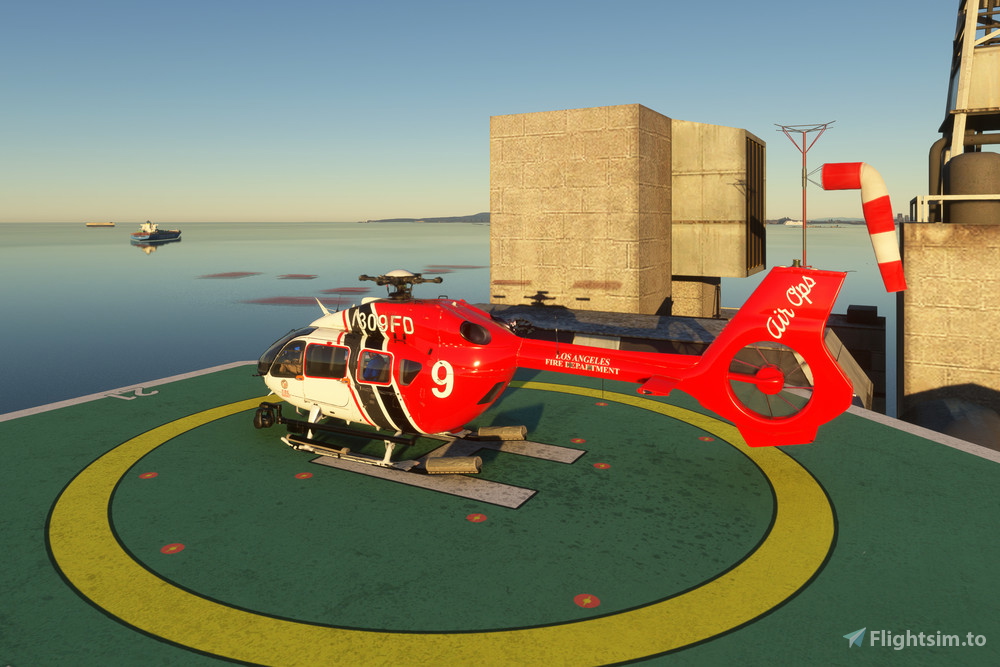 HPG Airbus H145 BP/AP Livery "LAFD Civilian, EMS, Firefighting ...