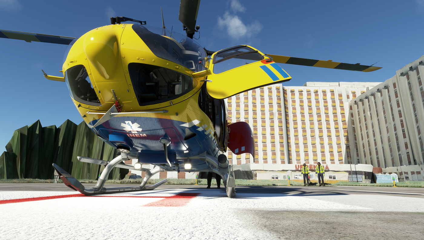 HPG Airbus H145 INEM (includes custom pilot, copilot and crew suits ...