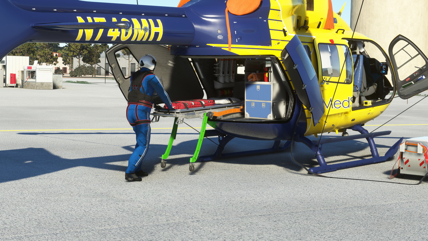 HPG Airbus H145 MedSTAR (includes 4 registrations + pilot, copilot and ...