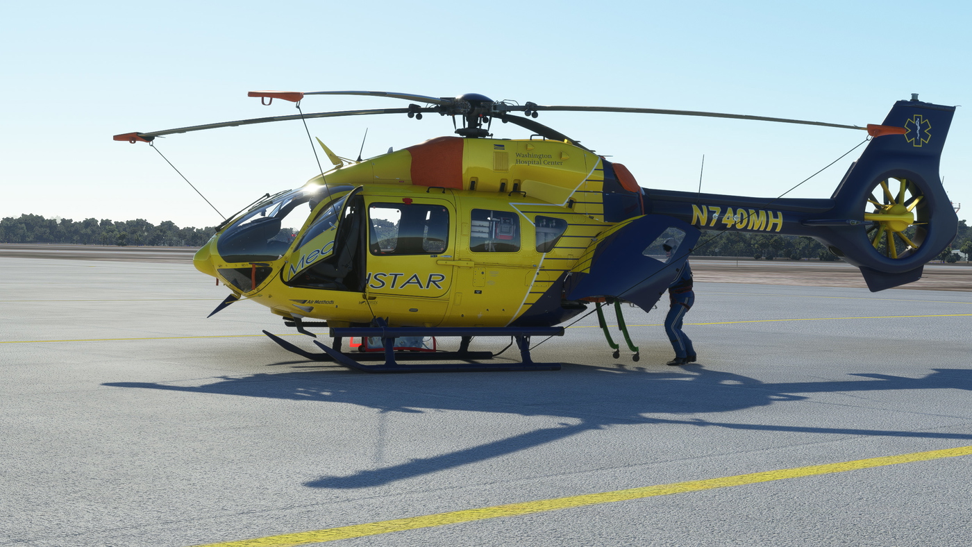 HPG Airbus H145 MedSTAR (includes 4 registrations + pilot, copilot and ...