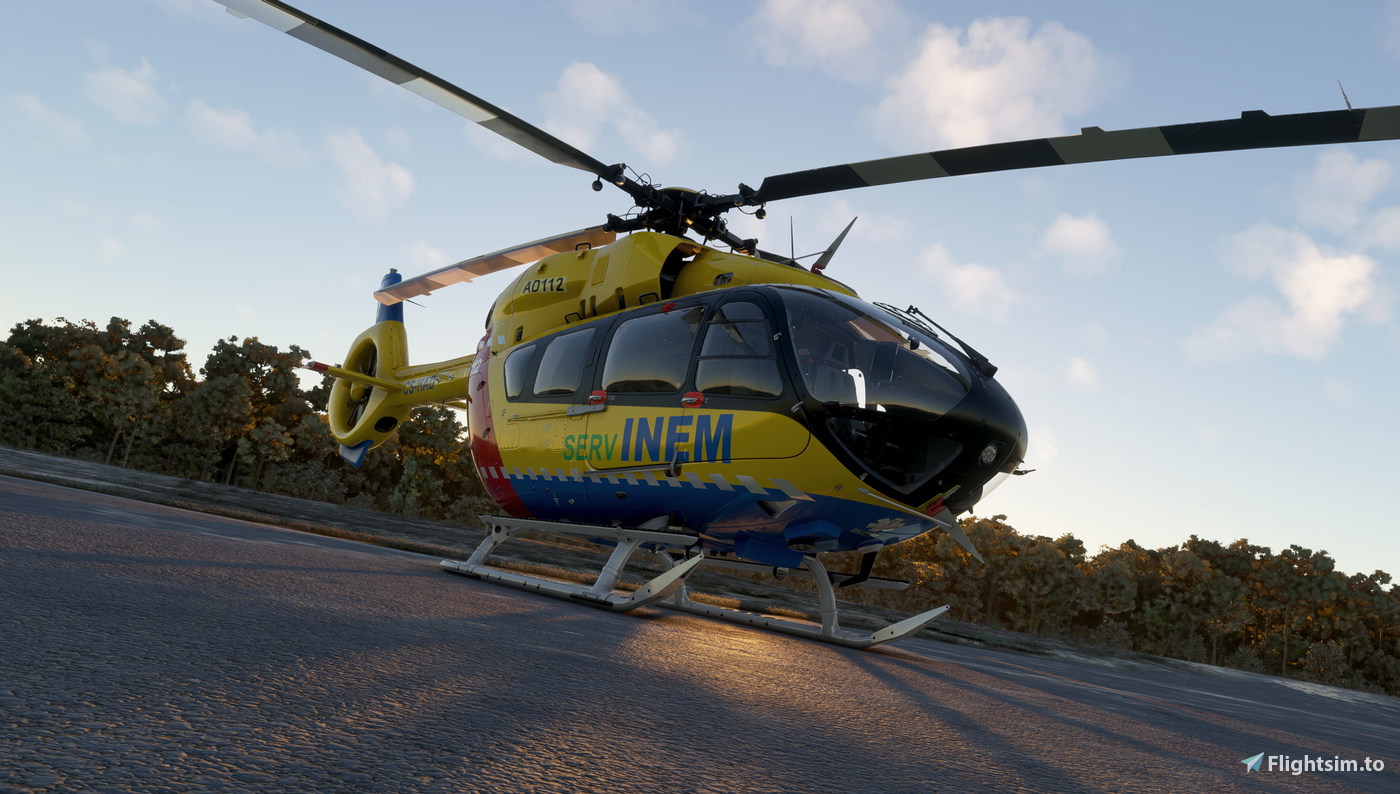 HPG Airbus H145 ServINEM for Microsoft Flight Simulator | MSFS