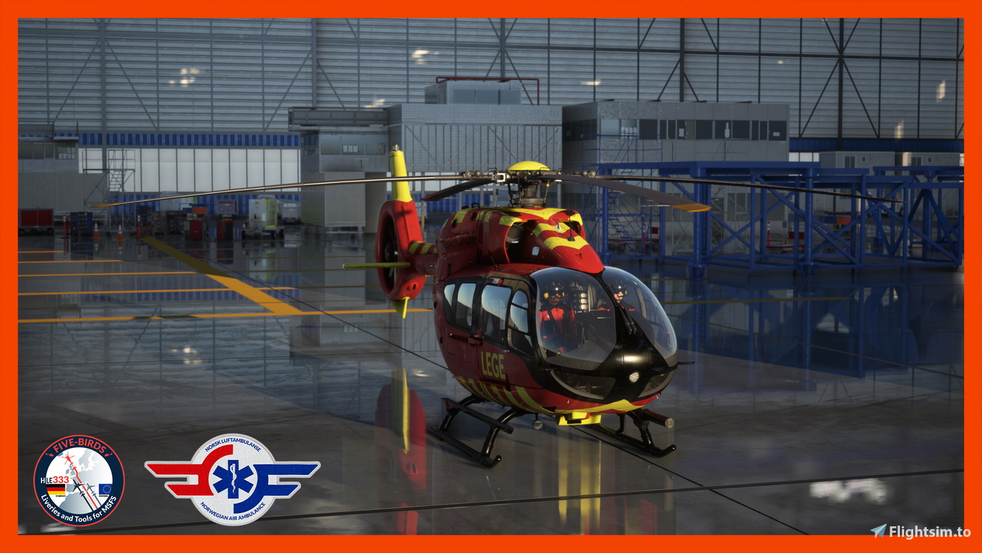 Hpg H145 Action Pack Livery Norwegian Air Ambulance Development