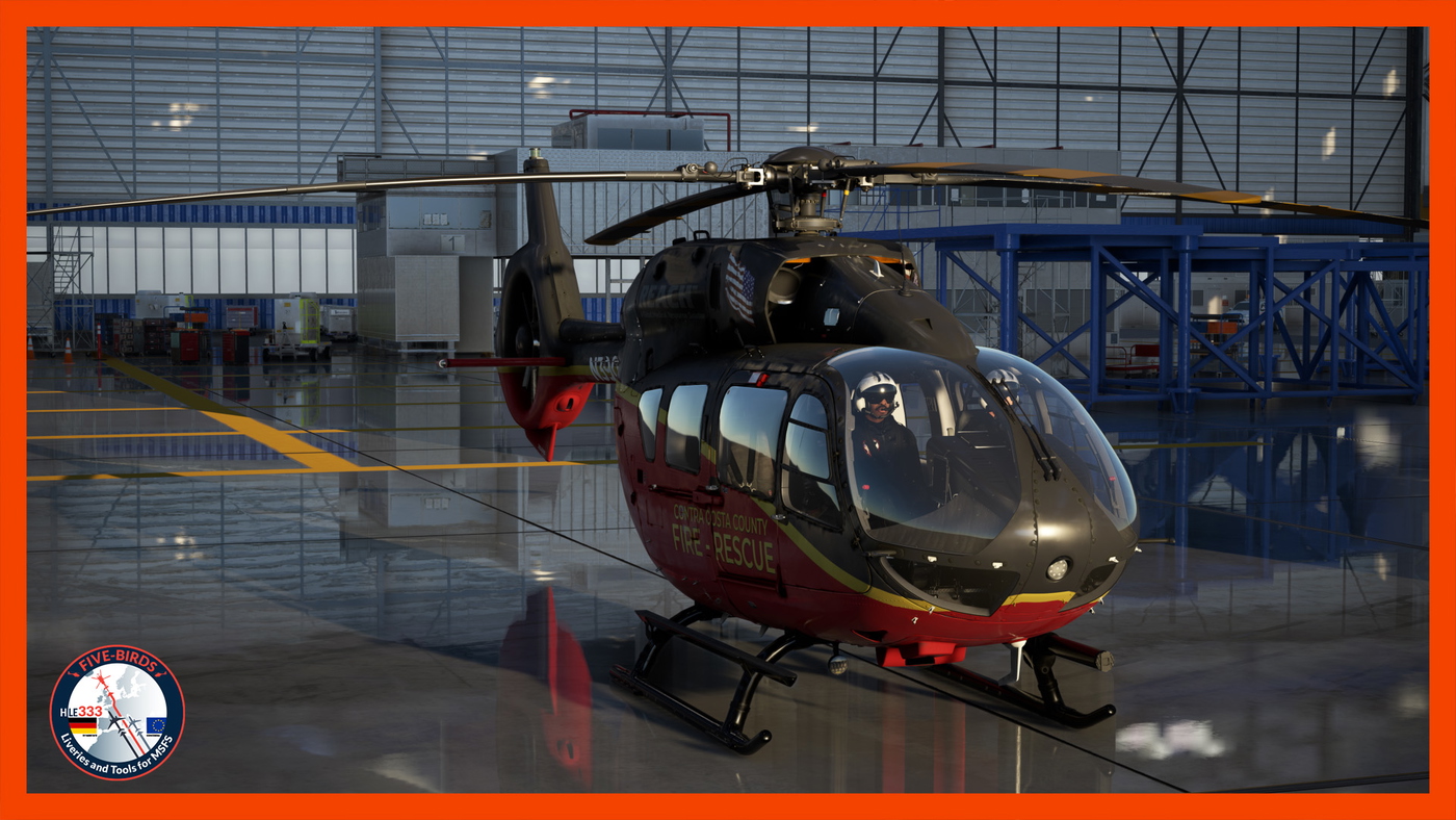 HPG H145 Action Pack Livery - Contra Costa County Fire Rescue - N390FD ...