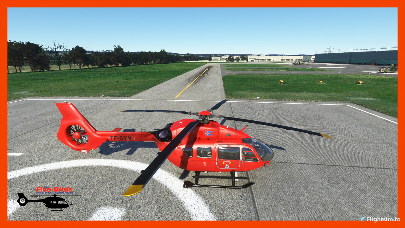 Hpg H145 Action Pack Livery Icelandic Coast Guard Ofs Variant Tf