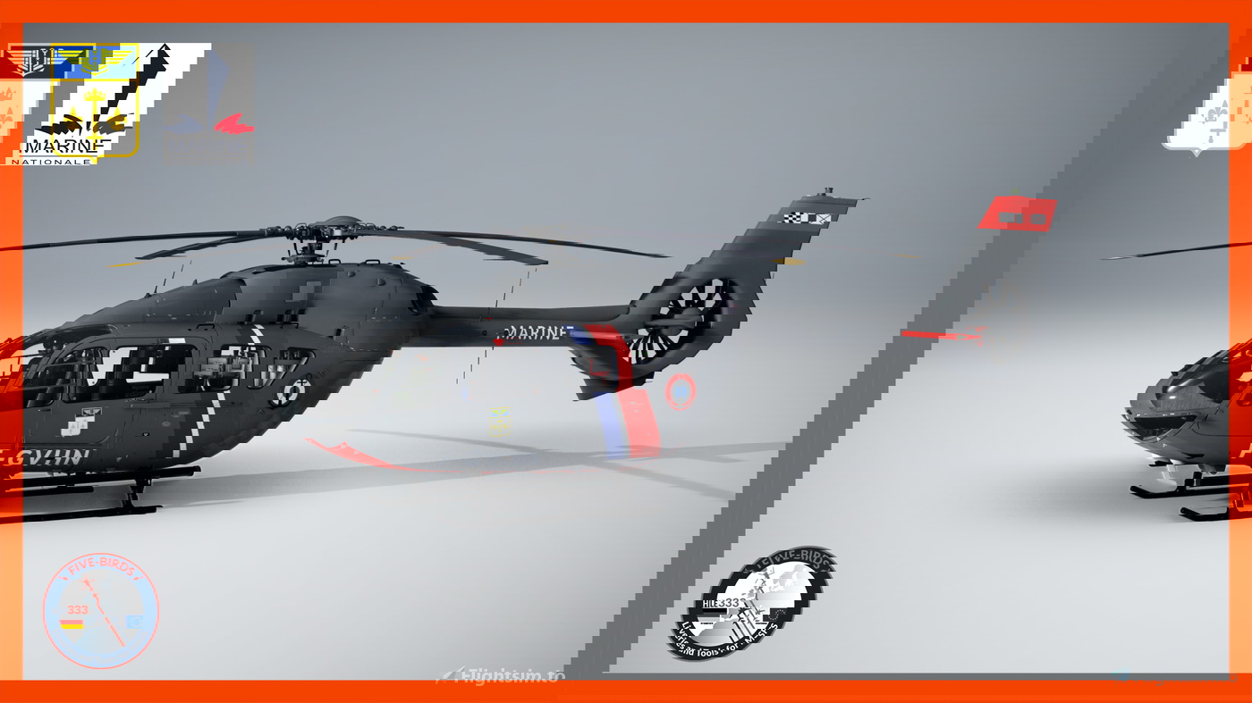 HPG H145 Action Pack Livery - Marine nationale française - Flotille 35F ...