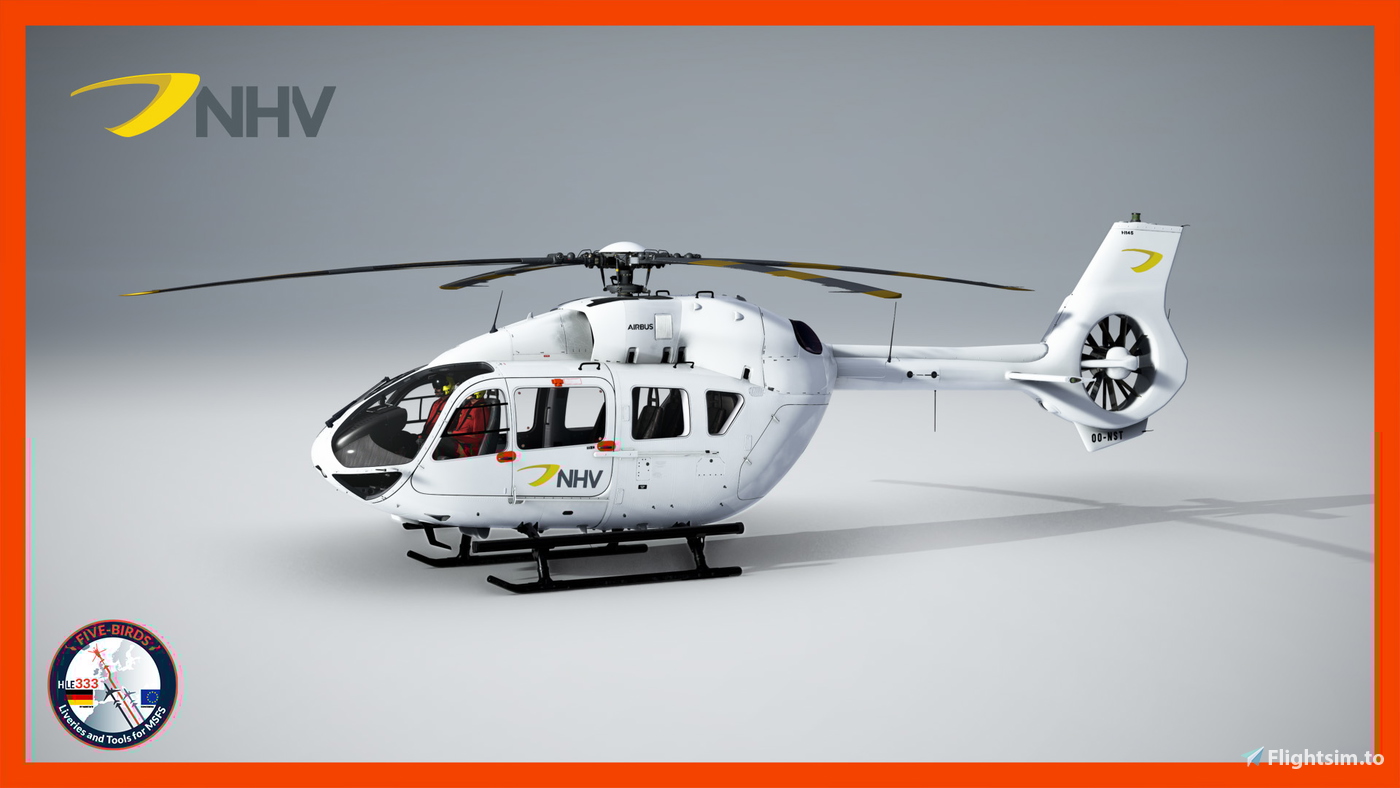 Hpg H145 Action Pack Livery Noordzee Helikopters Vlaanderen Ofs