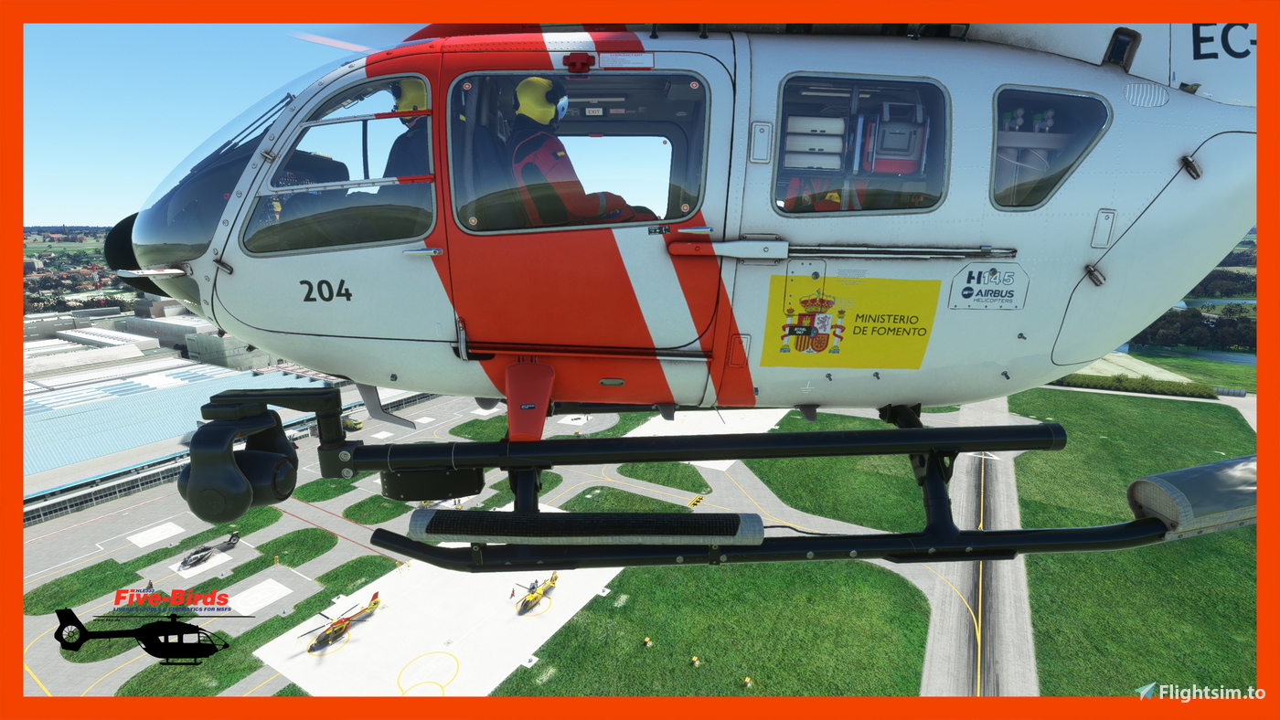 HPG H145 Action Pack Livery - Salvamento Marítimo (Spain) - OFS Edition ...