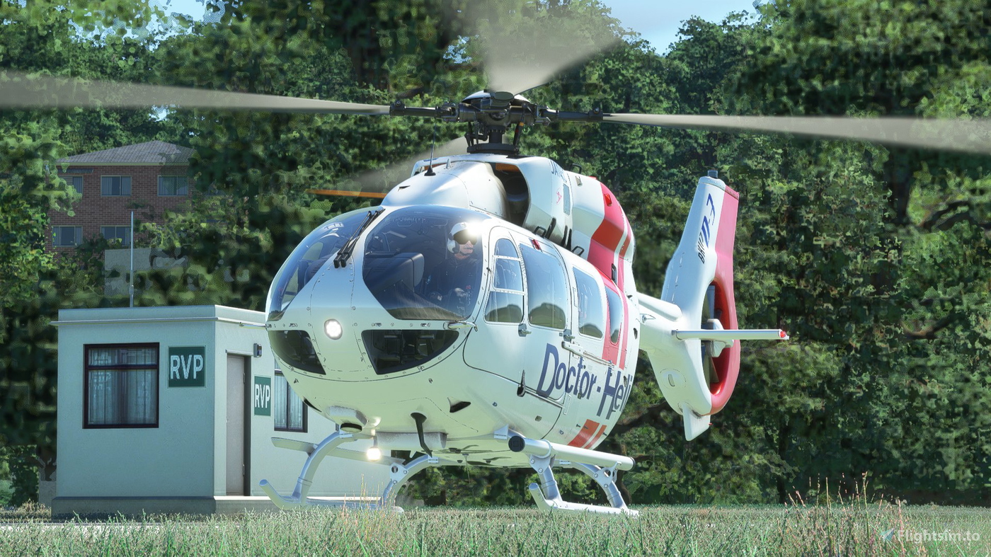HPG H145 Doctor Heli | Central Helicopter Service | JA145C for Microsoft Flight Simulator | MSFS