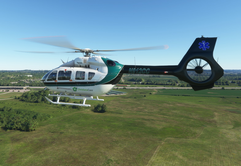 HPG H145 HEMS Christiana Care for Microsoft Flight Simulator | MSFS