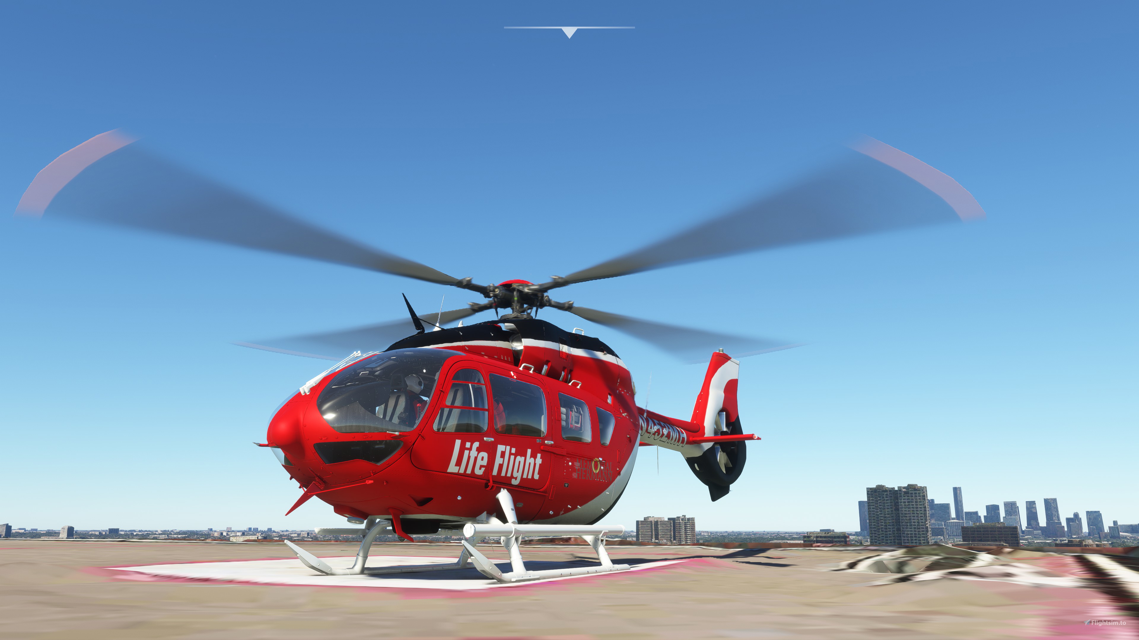 HPG H145 HEMS Hermann Memorial Lifeflight Livery for Microsoft Flight ...