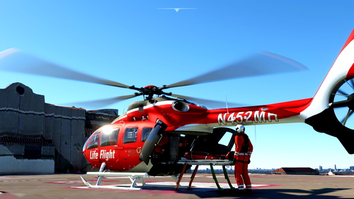 HPG H145 HEMS Hermann Memorial Lifeflight Livery for Microsoft Flight ...
