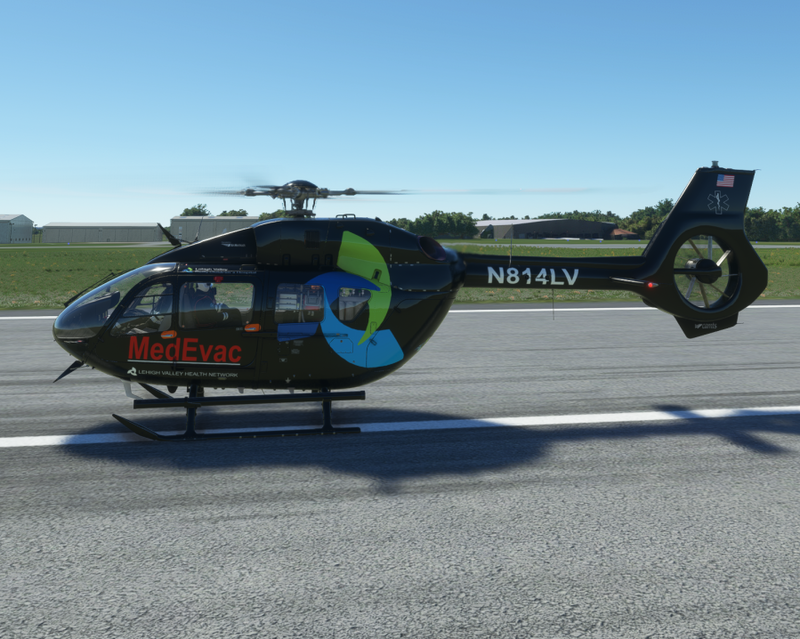 HPG H145 HEMS Lehigh Valley Health MedEvac for Microsoft Flight ...