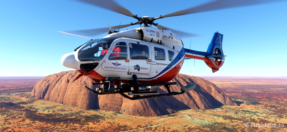 HPG H145 RFDS Royal Flying Doctor Service YH-JFQ EMS/FIRE/OFS/CC for ...