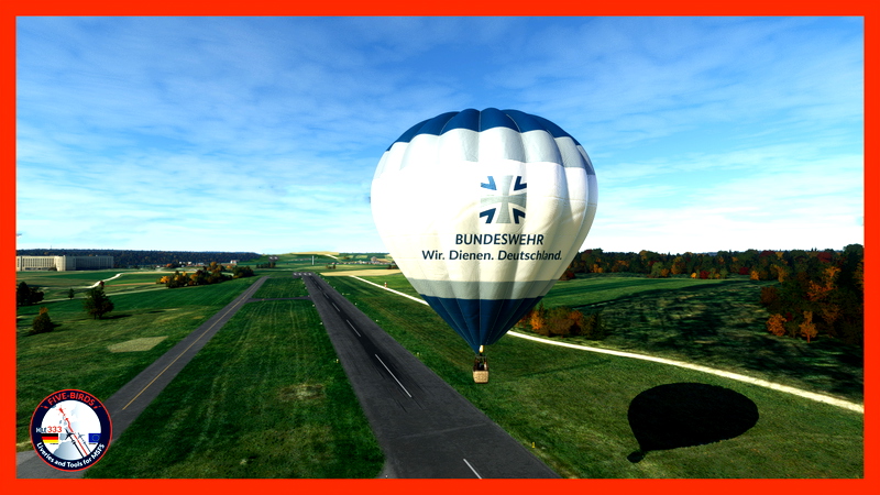 HPG Hot Air Balloon Livery "Bundeswehr" D-OBWY - V1.1 for Microsoft ...