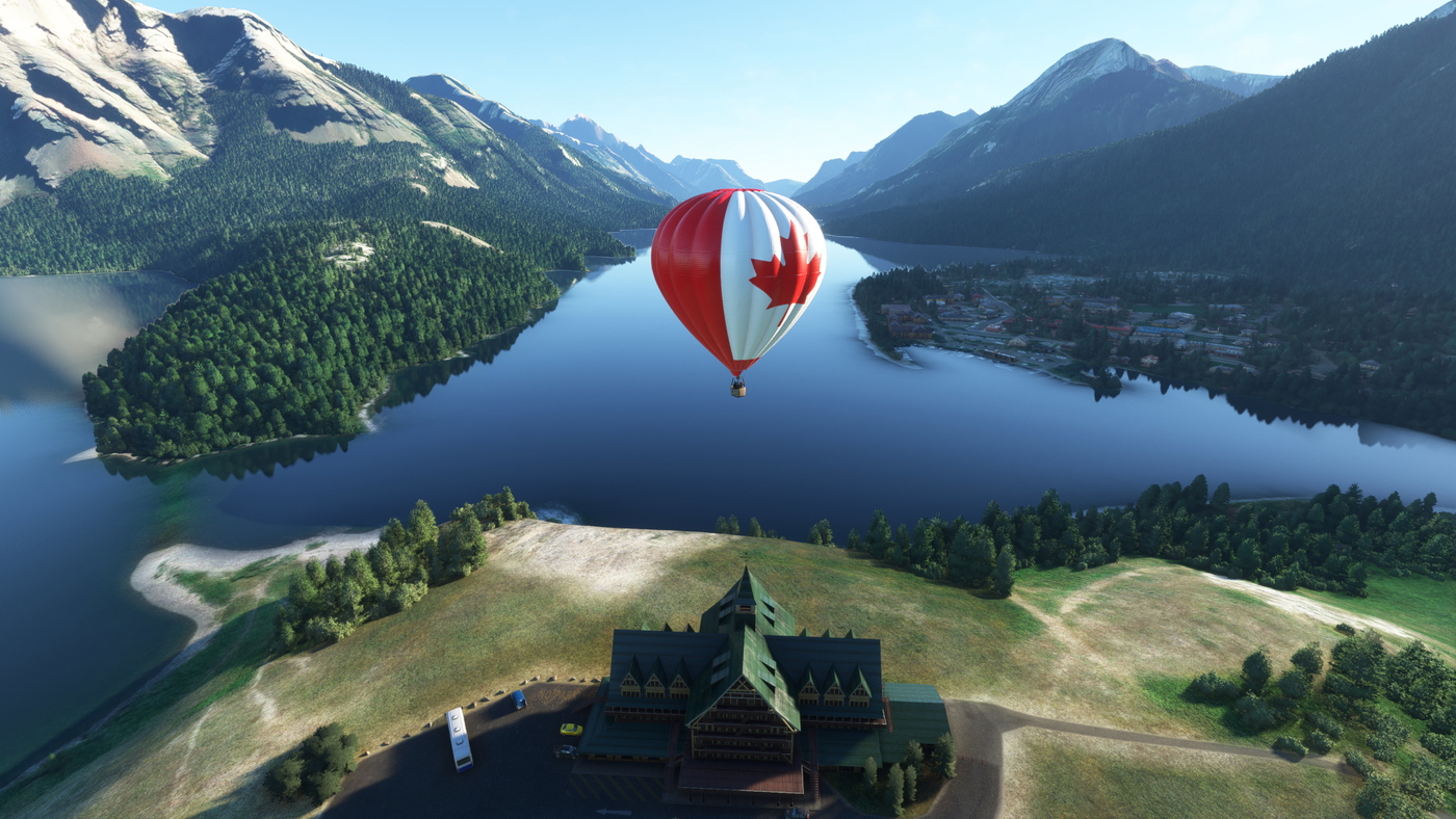 HPG Hot Air Balloon Livery Canada for Microsoft Flight Simulator | MSFS