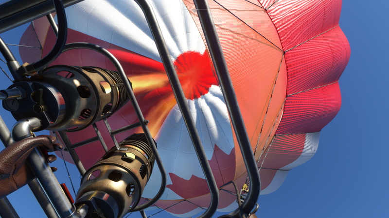 HPG Hot Air Balloon Livery Canada for Microsoft Flight Simulator | MSFS