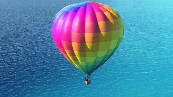HPG Hot Air Balloon Livery Canada for Microsoft Flight Simulator | MSFS