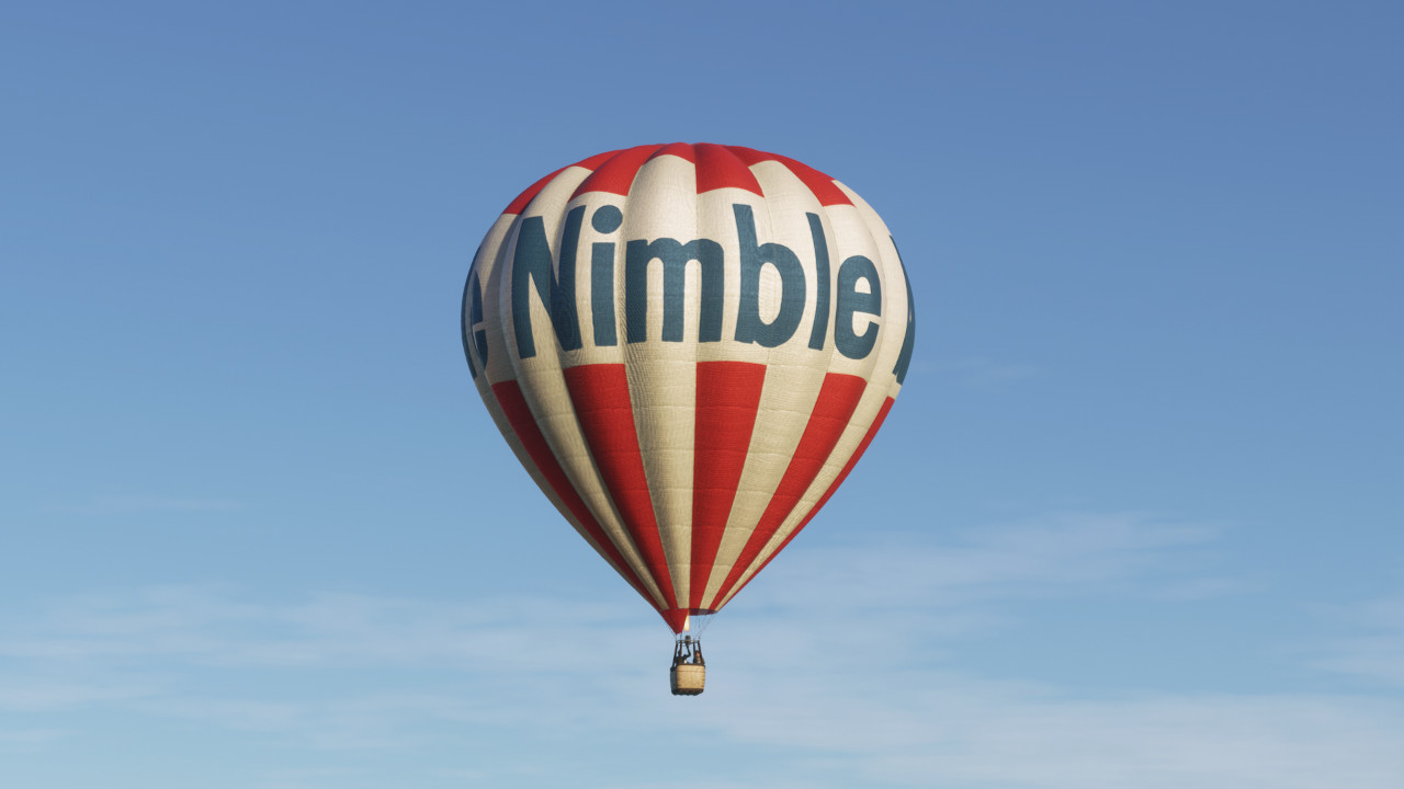 HPG Hot Air Balloon Nimble for Microsoft Flight Simulator | MSFS