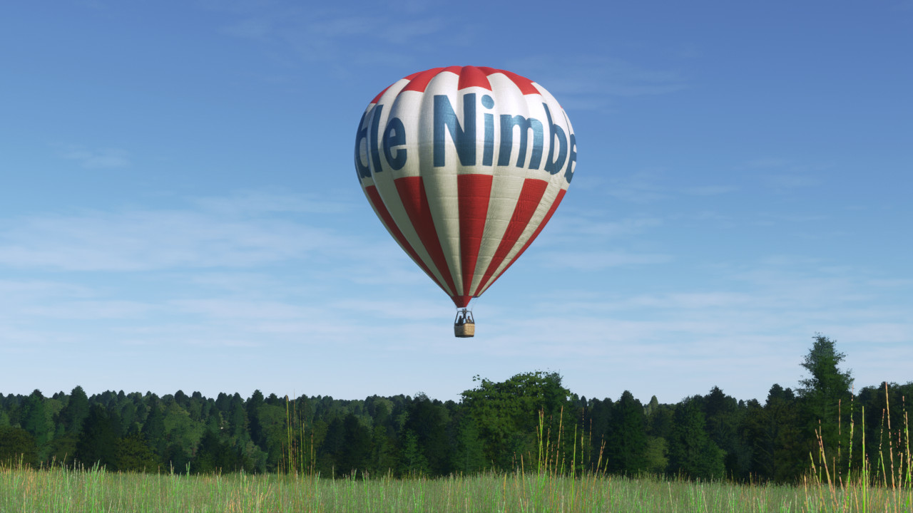 HPG Hot Air Balloon Nimble for Microsoft Flight Simulator | MSFS