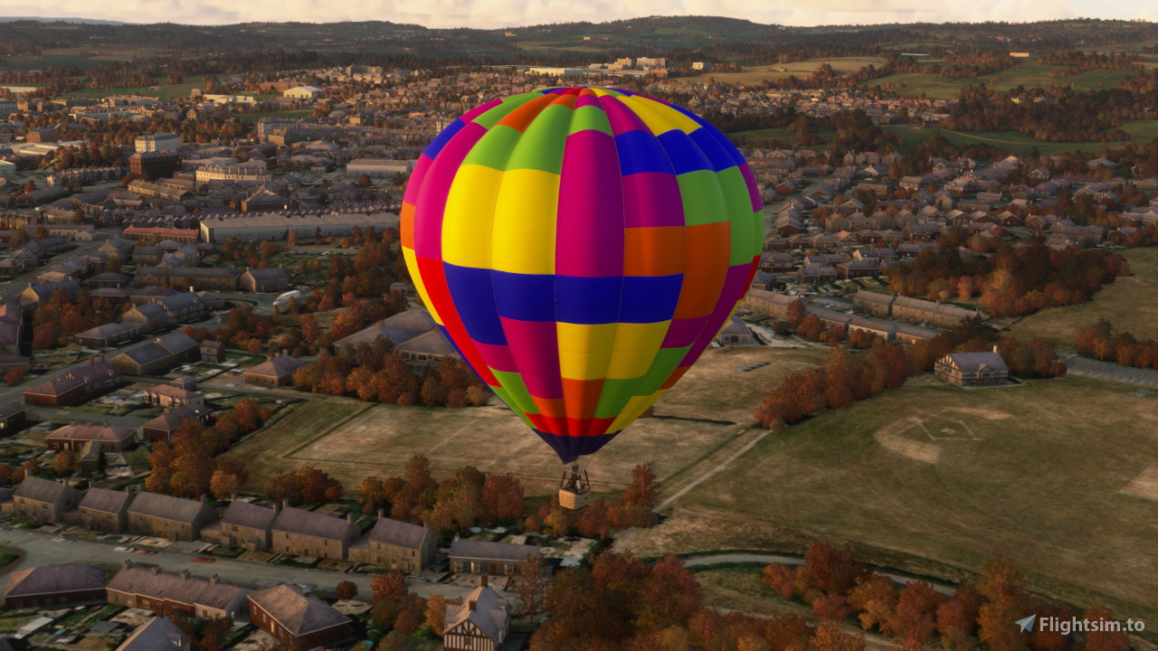 HPG Hot Air Balloon Tetris for Microsoft Flight Simulator | MSFS