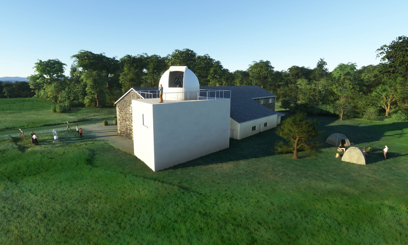 Hubert Reeves observatory for Microsoft Flight Simulator | MSFS
