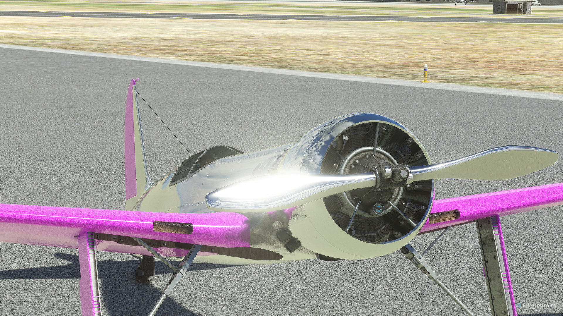 Burgess SimCraft - Hughes H-1 Racer for Microsoft Flight Simulator | MSFS