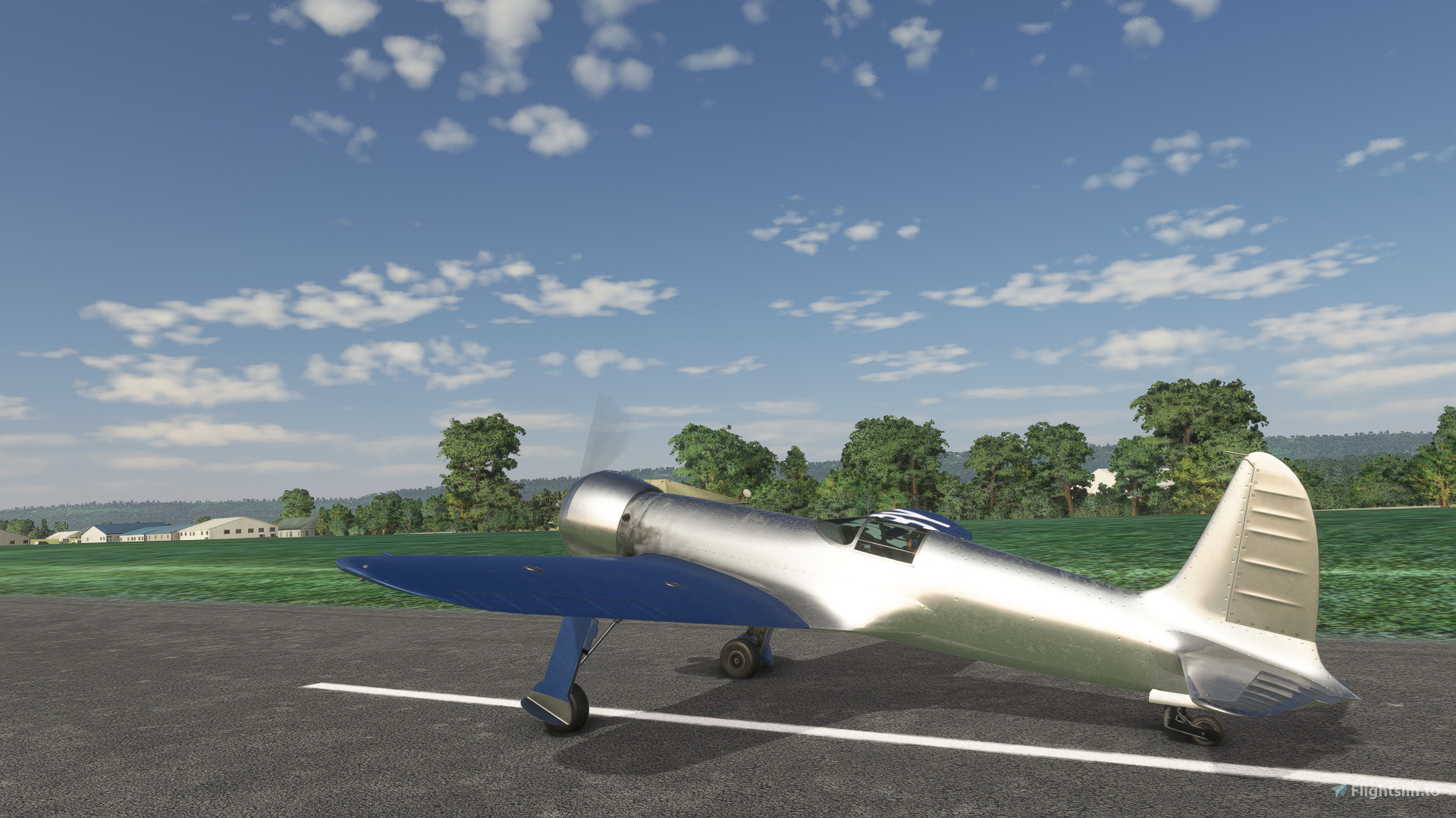 Burgess SimCraft - Hughes H-1 Racer for Microsoft Flight Simulator | MSFS