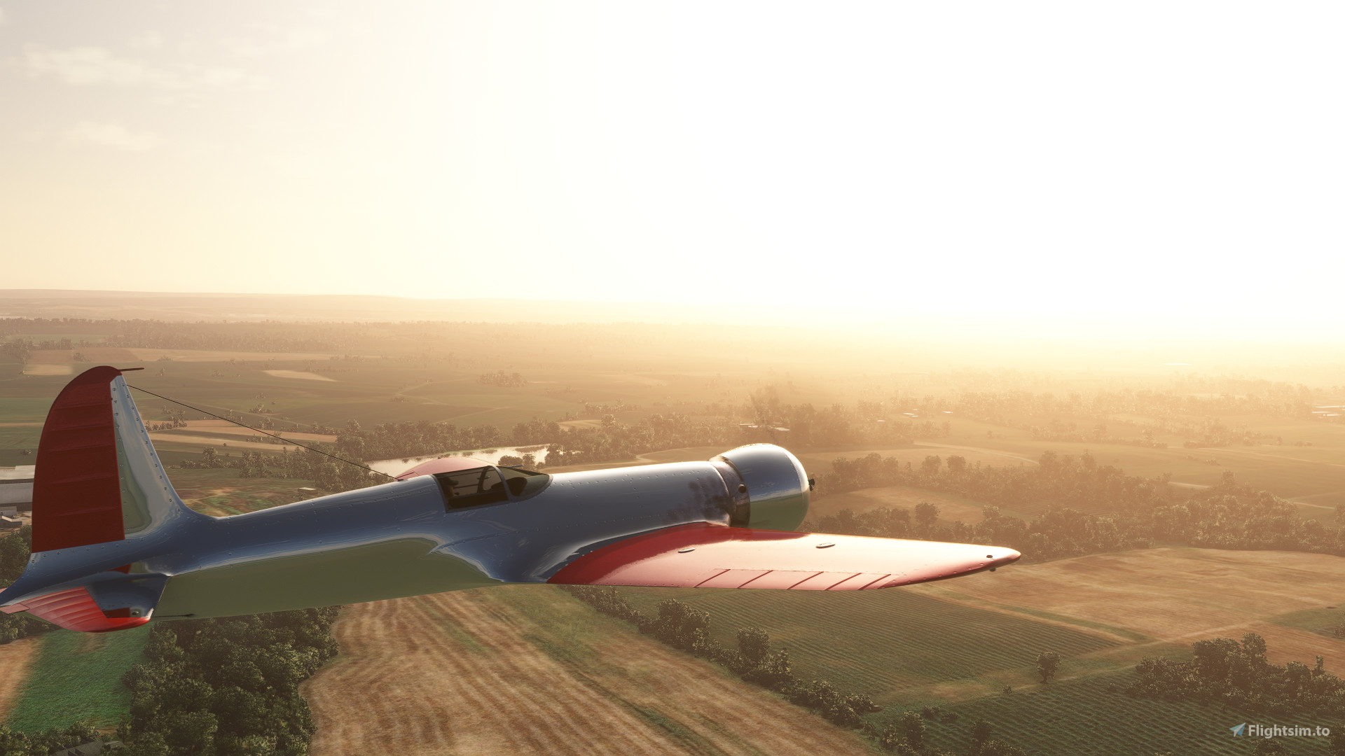 Burgess SimCraft - Hughes H-1 Racer for Microsoft Flight Simulator | MSFS